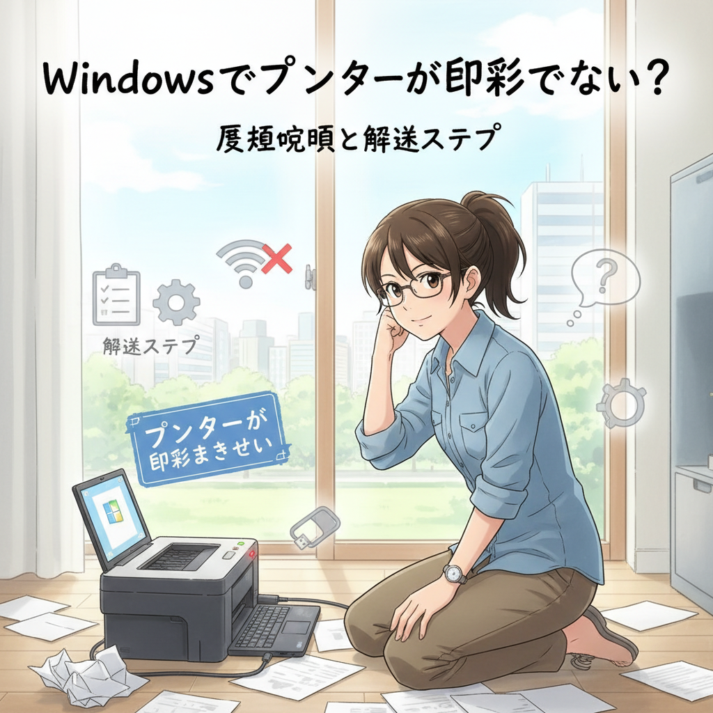 Windowsでプリンターが印刷できない？原因究明と解決ステップ - システム開発 | 熊本コンピュータソフト株式会社